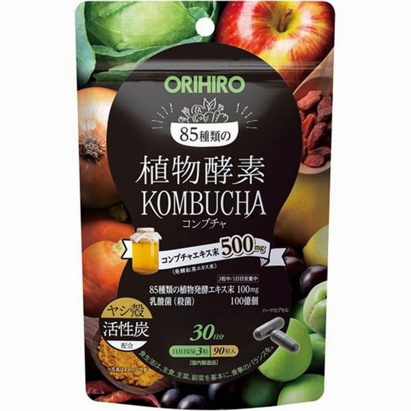 Viên uống Enzyme thực vật lên men & Kombucha Orihiro – Japan Market